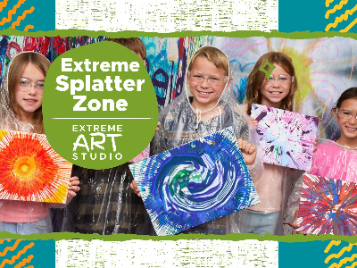 Extreme Splatter Zone Workshop (5-12 Years). Oct 2nd, 2025